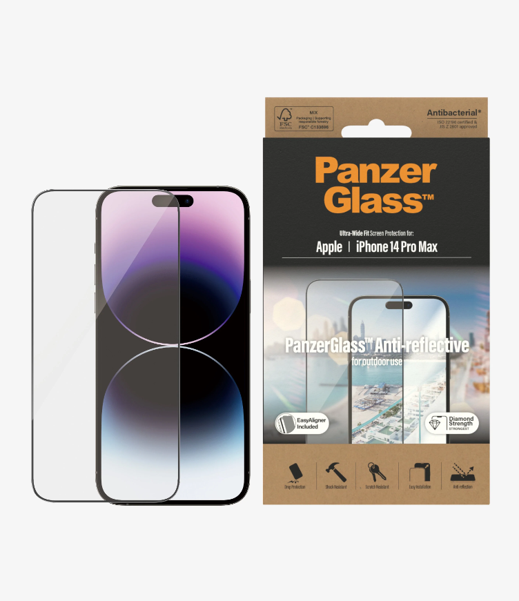 iCity|PanzerGlass iPhone 14 Pro Max Anti-Reflection AB iCity|PanzerGlass iPhone 14 Pro Max Anti-Reflection AB