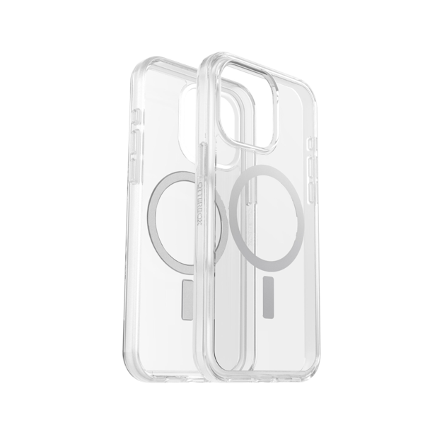 iCity|OtterBox iPhone 15 Pro Symmetry Clear MagSafe Case, Clear iCity|OtterBox iPhone 15 Pro Symmetry Clear MagSafe Case, Clear